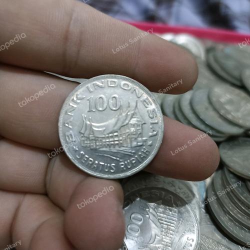 Jual mahar koin 100 seratus rupiah 1978 wayang luster original kinclong ...