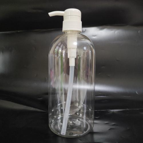Jual BOTOL PUMP 1 LITER PET / BOTOL 1000ML PUMP BENING CLEAR BOTOL ...