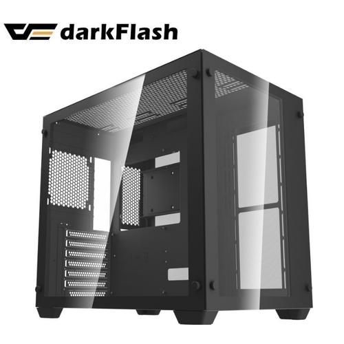 Jual darkFlash C285 Tempered Glass Mid Tower ATX Computer Gaming Case ...