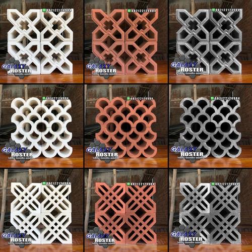 Jual roster beton roster modern lubang angin roster putih roster unik ...