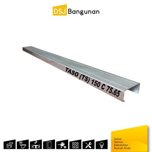 Jual Taso C 75x65 Canal Baja Ringan Rangka Baja Ringan Rangka Atap ...