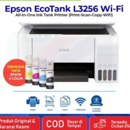 Promo Epson EcoTank L3256 WiFi All-In-One Ink Tank Printer (Print-Scan ...