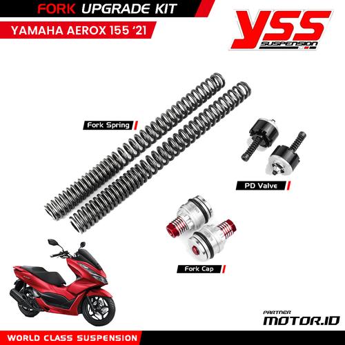 Jual YSS Upgrade Kit Front Fork Honda PCX 160 Upgrade Kit Shock Depan - Kota Surabaya - Juragan ...