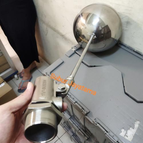 Jual Floating Valve / Pelampung Tangki Stainless 304 1 1/2 " inchi / DN ...