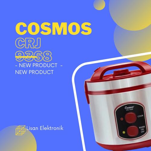 Jual Cosmos CRJ-9368 Rice Cooker 3In1 Magic Com 2 Ltr Stainless Steel ...