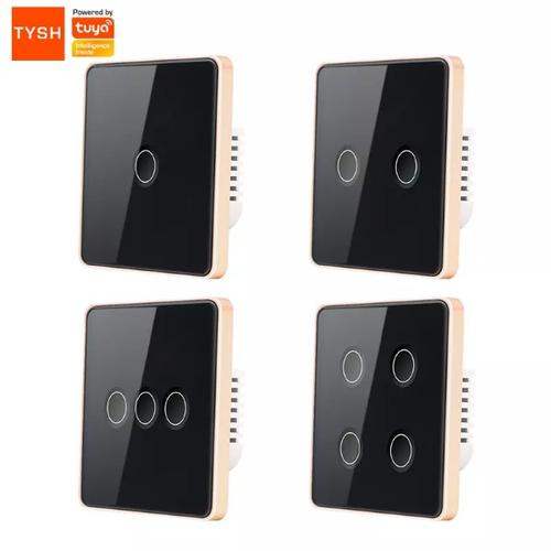 Jual TYSH Smart Switch Wifi Tuya Premium 3 Gang - Hitam - Kota ...