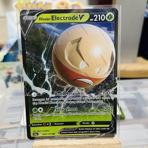 Jual Hisuian electrode V - Kartu pokemon indonesia tcg card - Kota ...