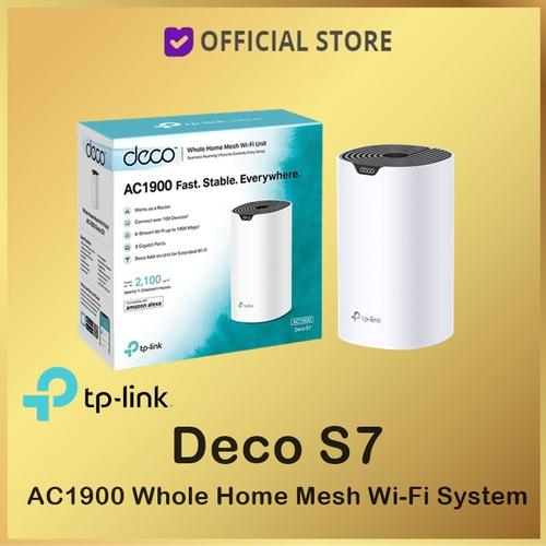 Promo TP-Link Deco S7 AC1900 Dual Band Home Mesh Wireless Router ( 1 ...