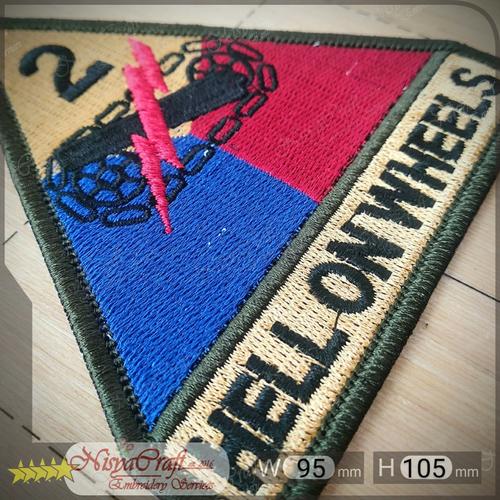 Jual NCEP0101-0171-US ARMY 2nd Armored Div HELL ON WHEELS | Armored ...