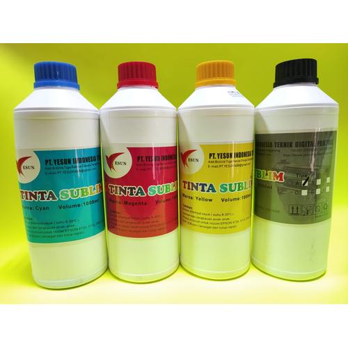 Jual tinta sublime 1 liter tinta sublim murah tinta sublim tipe A cerah ...