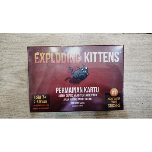 Jual Exploding Kittens Indonesia Card Game - Game Sleeve 50M - Jakarta Barat - Fleight Shop ...