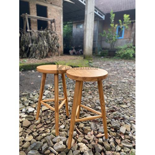 Jual Kursi Stool Jati Outdoor KJF - Kab. Jepara - Kartini Jepara Furniture | Tokopedia