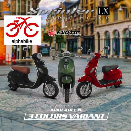 Jual E MOTOR SPRINTER LX 10 X 3.0 by PACIFIC MOTOR LISTRIK EBIKE E-BIKE ...