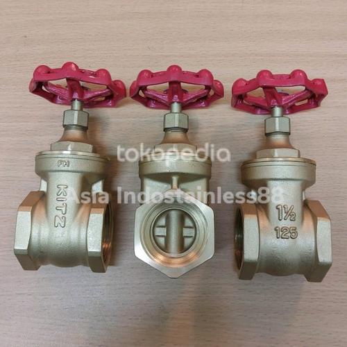 Jual Gate valve kitz 3/4 inch kuningan Stop kran Ori kitz - Jakarta Barat - Asia Indostainless88 ...