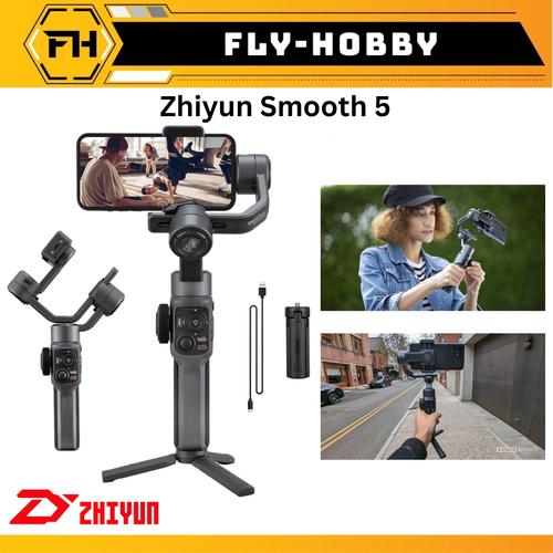 Jual Zhiyun Smooth 5 3-Axis Gimbal Stabilizer Smartphone - Zhiyun Smooth 5 - Jakarta Pusat - DJI ...