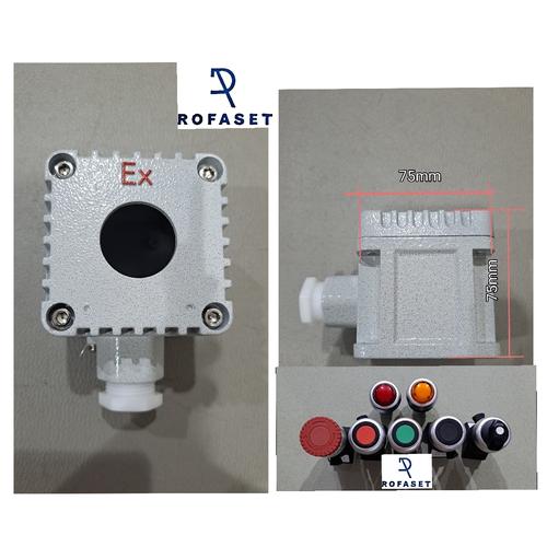 Jual explosion proof Box push button 1 pole metal Q30mm - Jakarta Barat ...