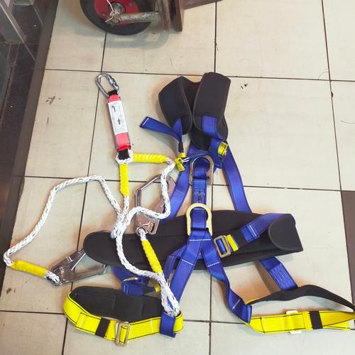 Jual Full Body Harness Haidar + Double Lanyard Absorber Big Hook - Jakarta Barat - Istana Safety ...