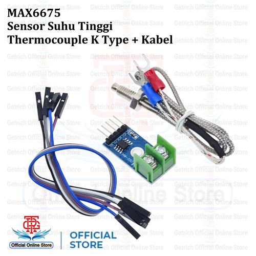 Jual MAX6675 K-type Thermocouple Temperature Temperatur Module Suhu ...