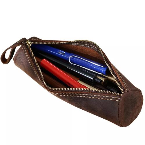 Promo Dompet Pensil Kulit Asli - Tempat Pensil Asli Kulit - Case Pensil ...