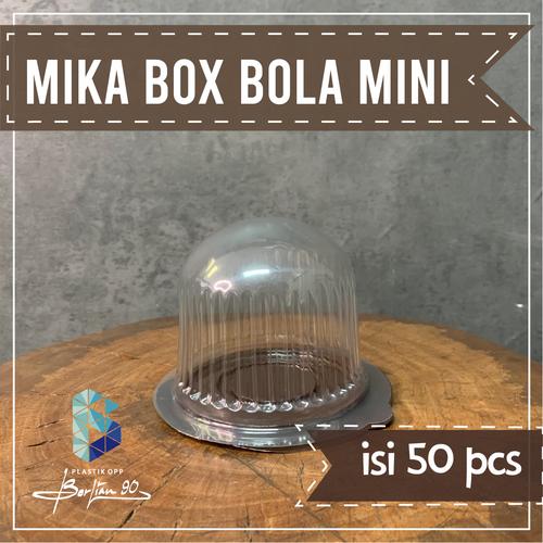 Promo mika box bola mini / Mika Brownies Bulat / Mika Kue tart mini ...