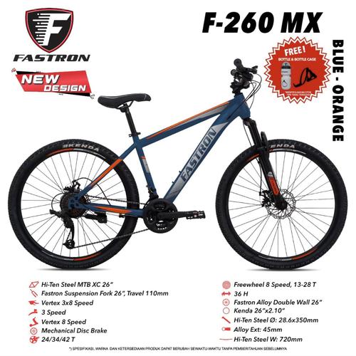 Jual sepeda gunung mtb 26 inch fastron f-260 mx f260 mx - Kota Depok ...