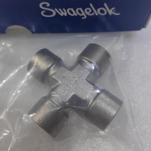 Jual Cross Female 1/4" FNPT SS316 Swagelok SS-4-CS - Kota Batam ...