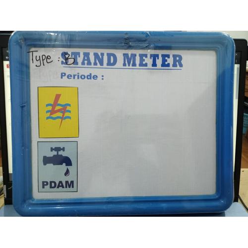 Jual PAPAN STAND METER PLN PDAM WHITEBOARD - Type B - Jakarta Barat ...