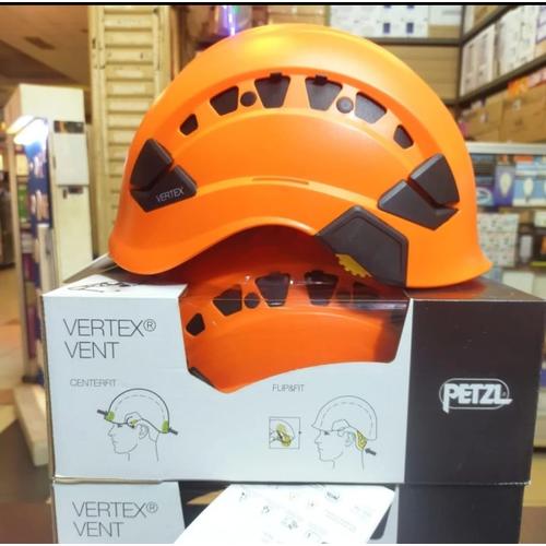 Jual HELM PETZL VERTEX VENT ORANGE / SAFETY HELMET CLIMBX ORI PETZL ...