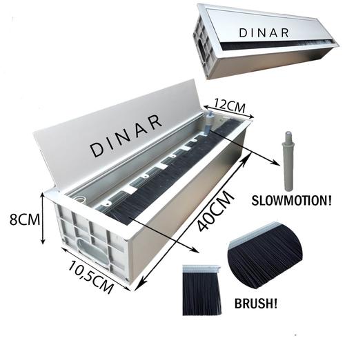 Jual STOP KONTAK GROMET BOX ALMUNIUM 4 LUBANG SILVER TIP ON MOTION ...