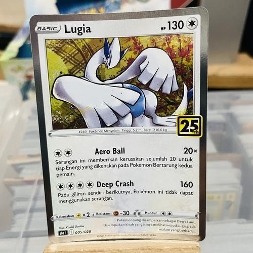 Jual Lugia celebrations perayaan 25th Kartu Pokemon Indonesia TCG card - Kota Tangerang ...