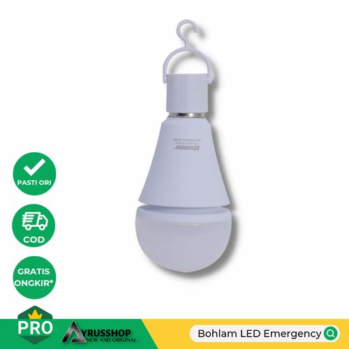 Jual Bohlam Lampu LED Emergency Fitting E27/Standart/Krisbow/10 Watt ...