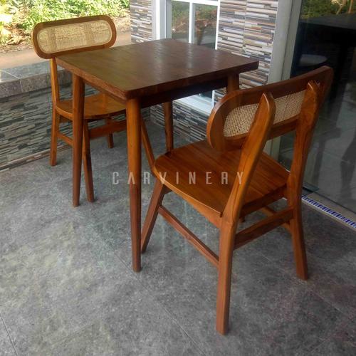 Jual Set Kursi Meja Makan Minimalis Cafe Kayu Jati, Kursi Ropan Rotan Murah - Kab. Jepara ...