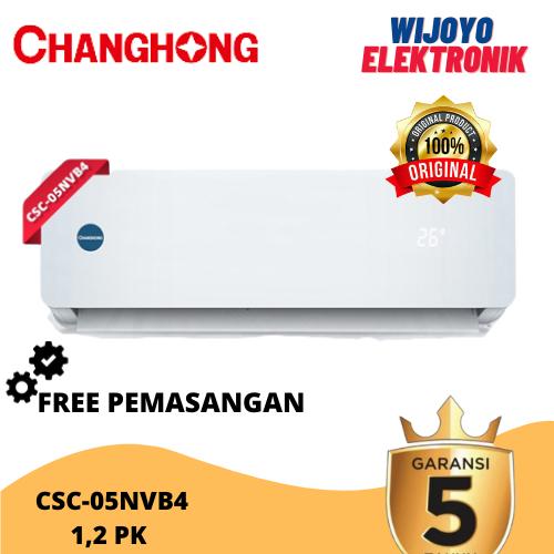 Jual AC SPLIT CHANGHONG 1/2PK CSC-05NVB4 STANDAR R32 05NVB4 TERBARU DI ...