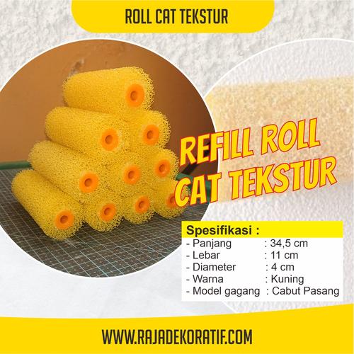 Promo Refill Roll Cat Tekstur ukuran 4 inch - Kota Bekasi - Raja ...