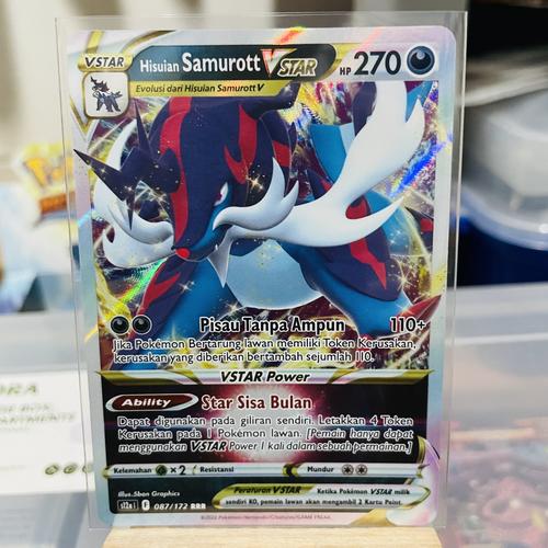 Jual Samurott Vstar v star - Kartu pokemon indonesia tcg card - Kota ...