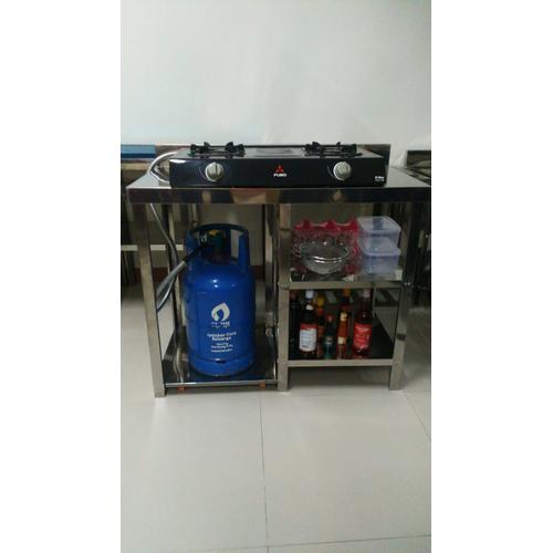 Jual Meja Kompor Metalco Bawah Muat Tabung Gas 12 kg Kirim Aceh ...