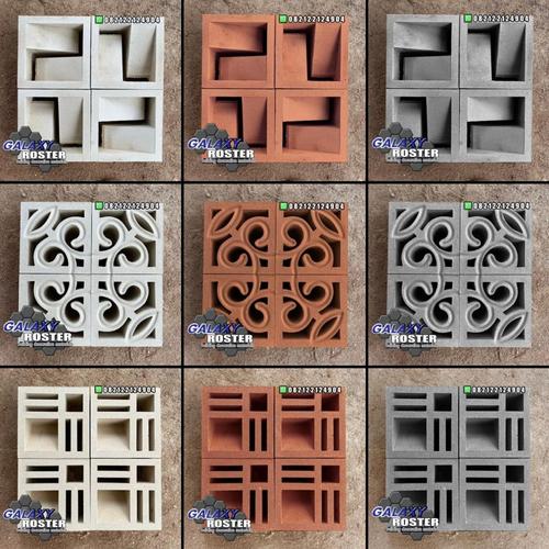 Jual roster minimalis roster beton roster putih roster teracota - Abu ...