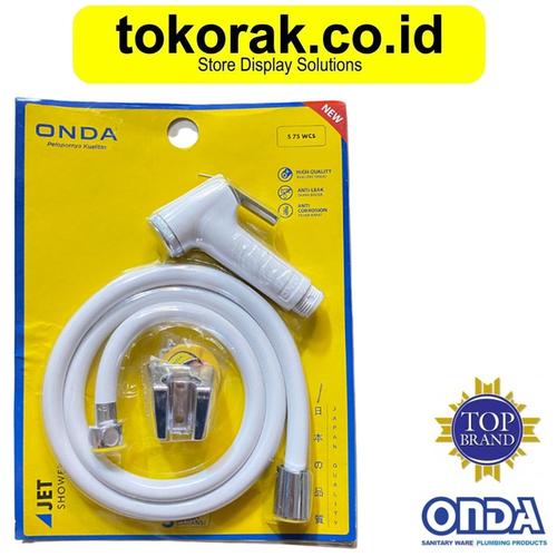 Jual JET SHOWER CEBOK S 75 WCS ONDA JETSHOWER S75 TOILET 1/2" BIDET ...