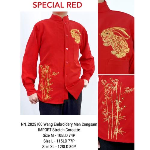 Jual Cheongsam congsam pria shanghai pria baju imlek - batik pdk, M ...