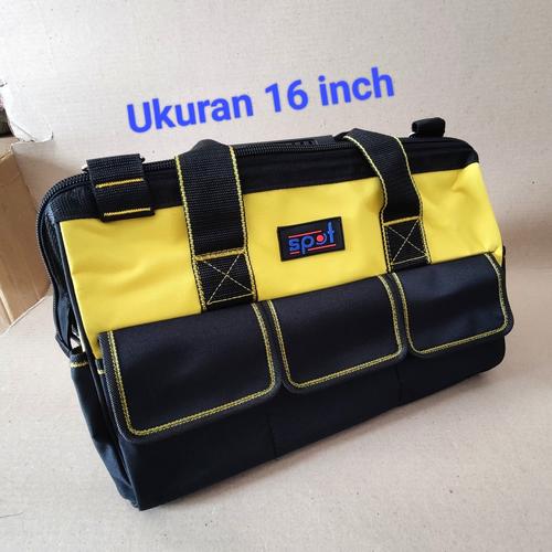 Jual Tool bag 16 inch / tas kerja alat perkakas / tools kit bag ...