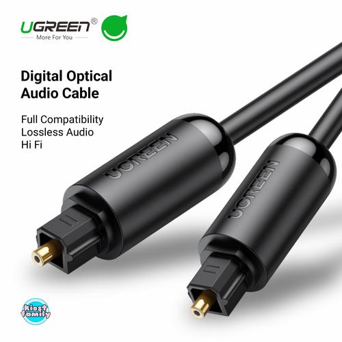 Jual Ugreen Kabel Digital Audio Optik Toslink - Hitam, 1 Meter - Kota ...