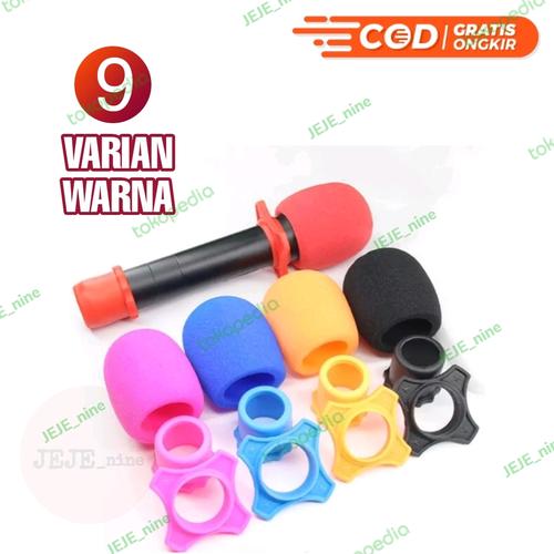 Jual Mic holder Ring cover pelindung busa / ring holder microphone ...