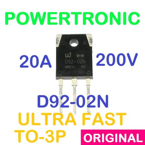 Jual D92-02 ULTRA FAST DIODE D92-02N DIODA FINAL INVERTER WELDER D9202 ...