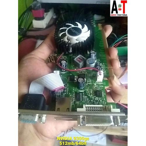 Jual VGA CARD NVIDIA 9300GS 512MB 64BIT DDR2 PIXEL VIEW - DV to VGA ...