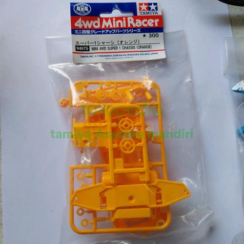 Jual TAMIYA 94875 MINI 4WD SUPER 1 CHASSIS (ORANGE) - Kota Tangerang ...