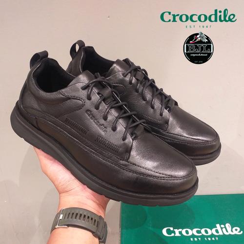 Jual sepatu crocodile cr2097-1 black original kulit asli - Kab. Gresik ...