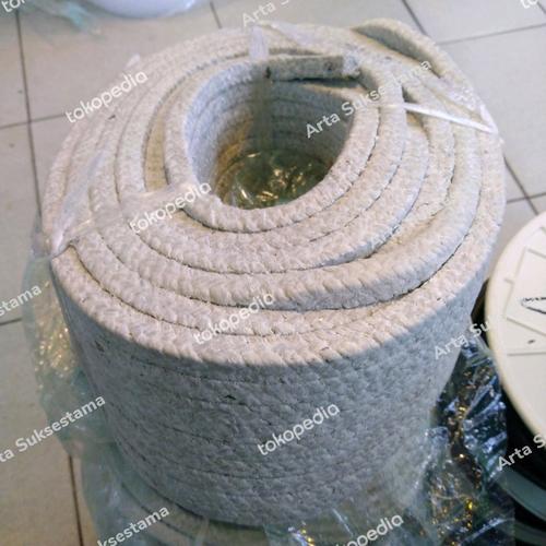 Jual Gland Packing Asbestos ptfe 10 mm x 10 mm per roll 3/8" inch ...