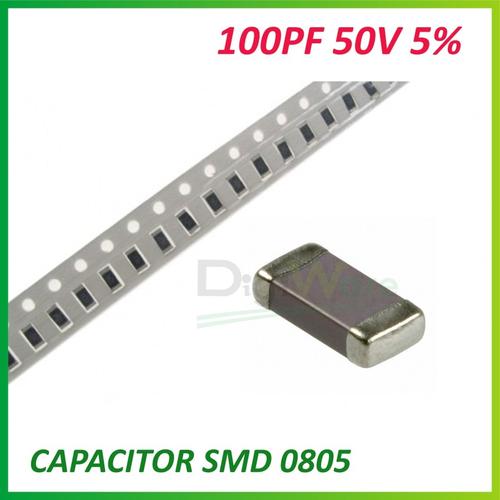 Jual 100PF 50V 5% Capacitor Kapasitor SMD 0805 - Kota Surabaya ...