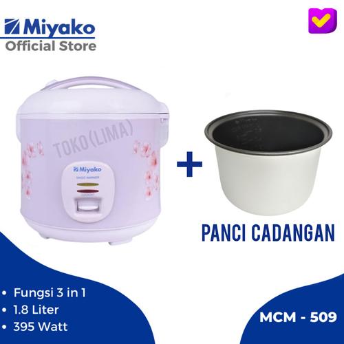 Promo Rice Cooker Miyako MCM 509 1,8 L Magic Com Miyako 509 Penanak ...