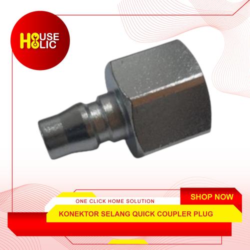 Jual TEKIRO Quick Coupler Angin PF Plug / Sambungan Konektor Selang ...